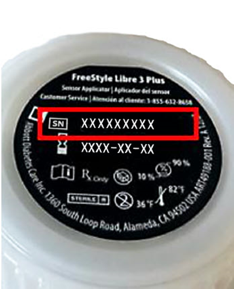 How can I find the serial number of my FreeStyle Libre 3 Plus sensor on ...